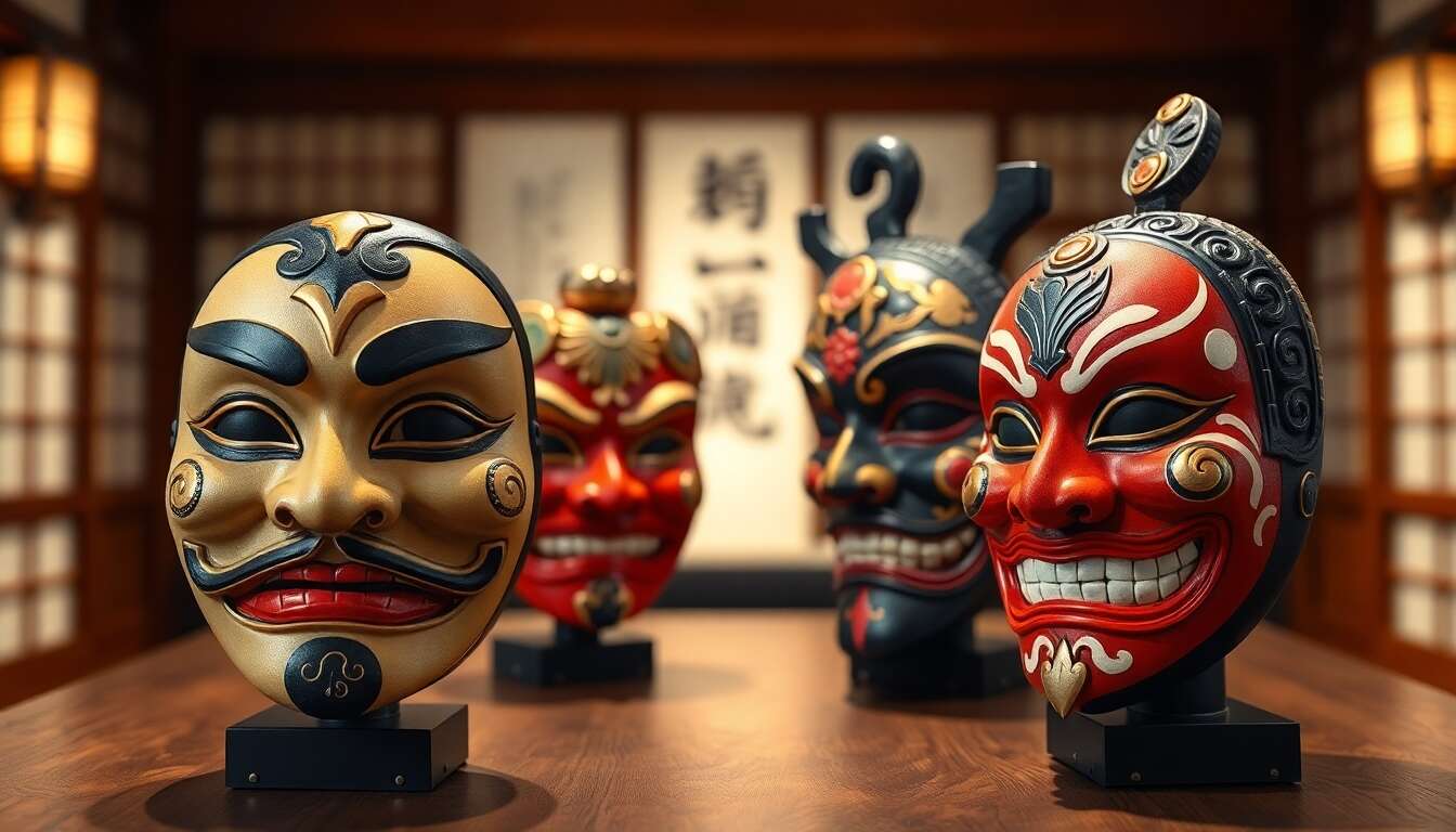 Découverte des Masques Japonais : une Plongée dans la Tradition et la ...